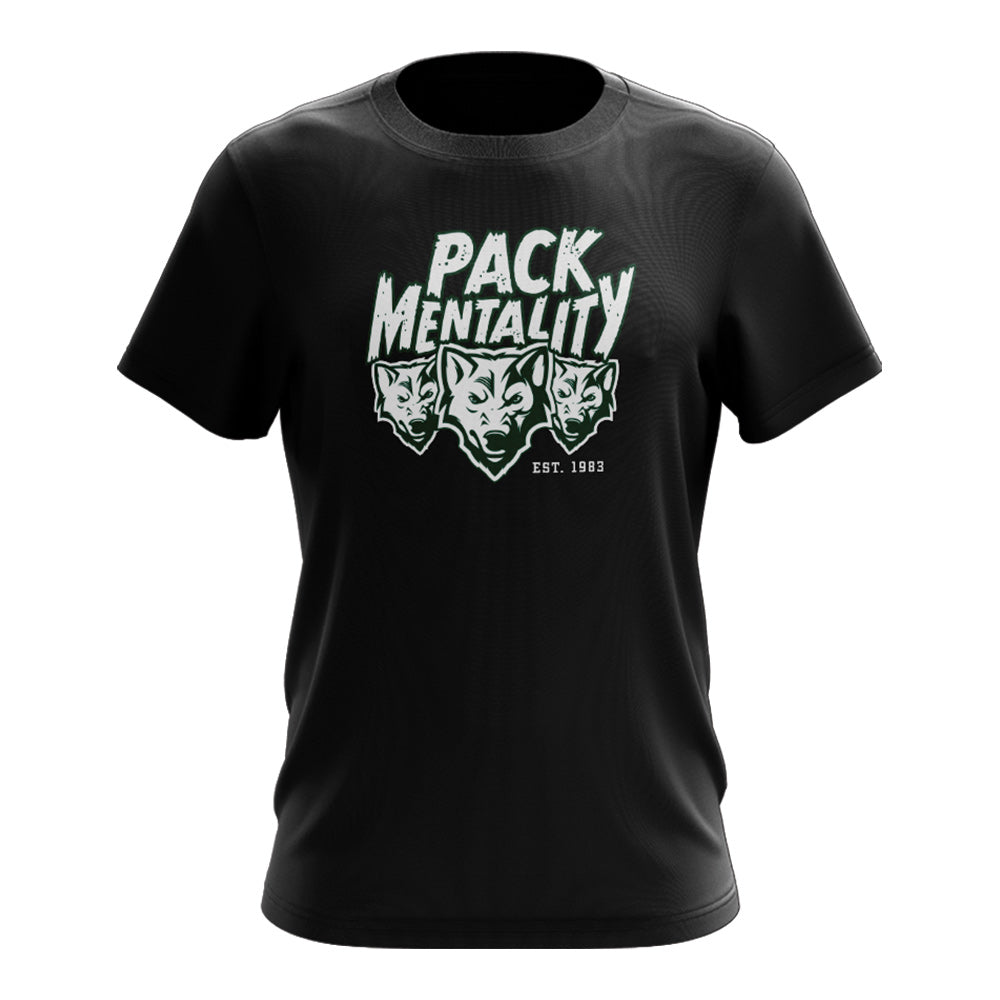 Black Pack Mentality T-Shirt – Wolfpack Wear