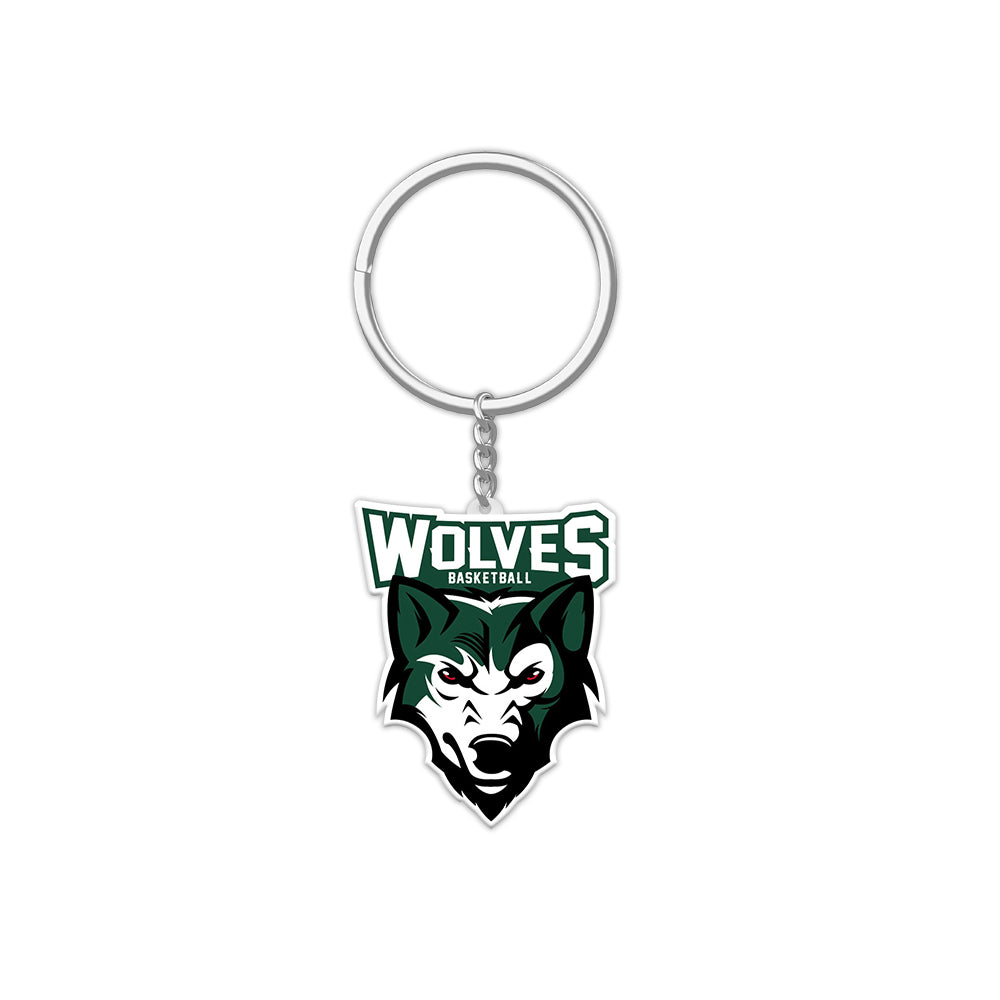 Wolves Metal Keyring – Wolfpack Wear