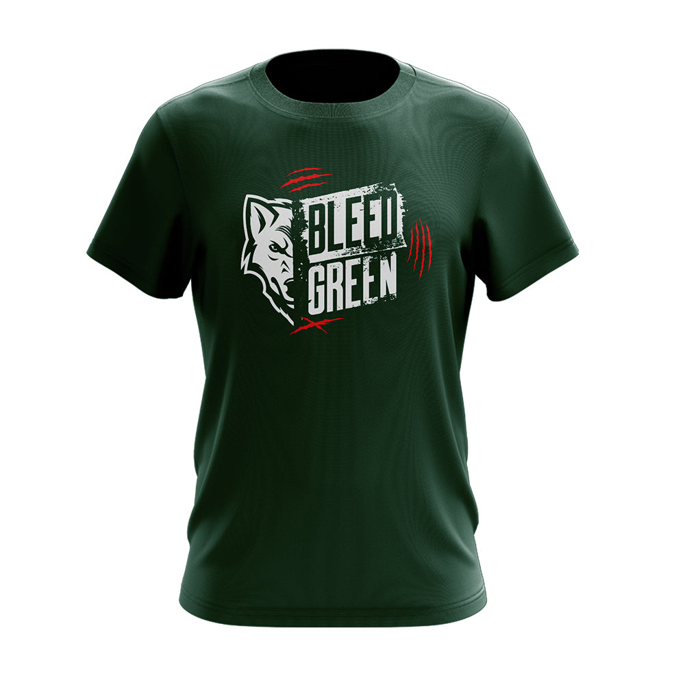 Bleed Green T-Shirt – Wolfpack Wear
