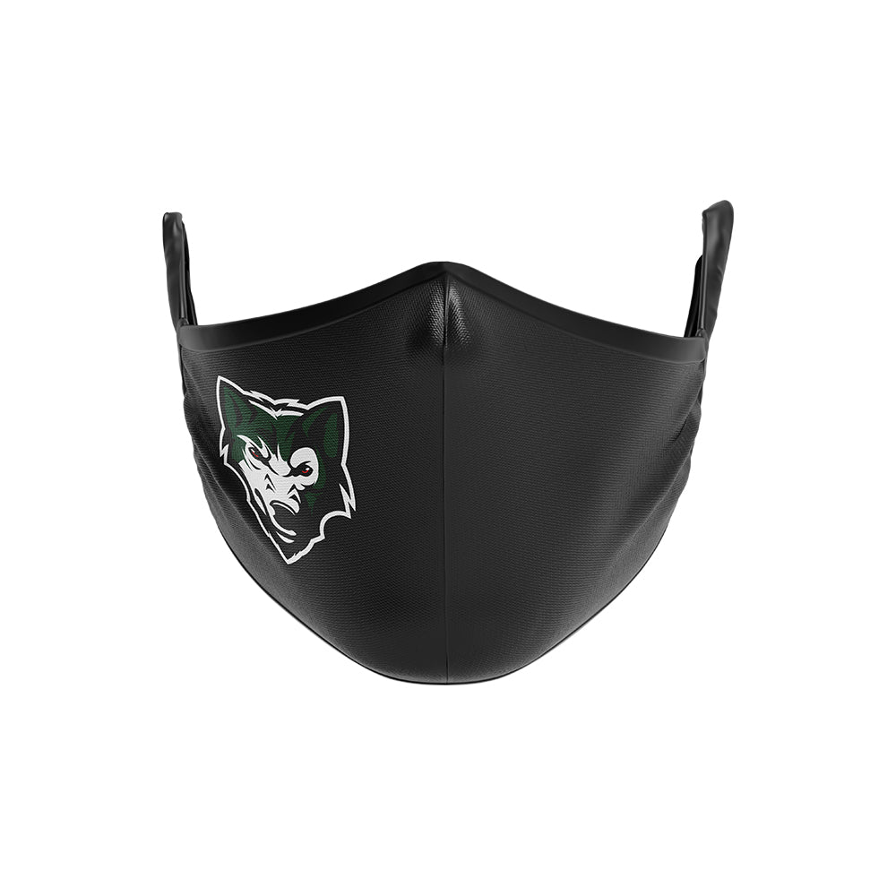 Wolves Black Face Mask – Wolfpack Wear